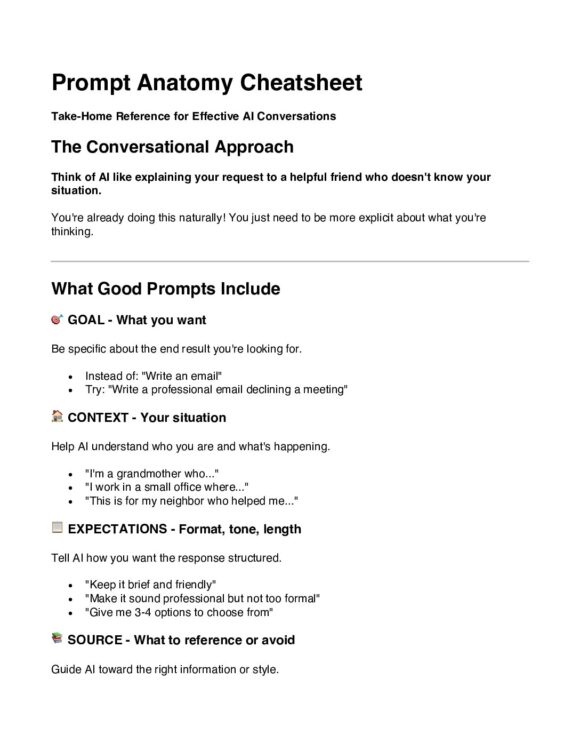 Prompt Anatomy Cheatsheet | Molecularist